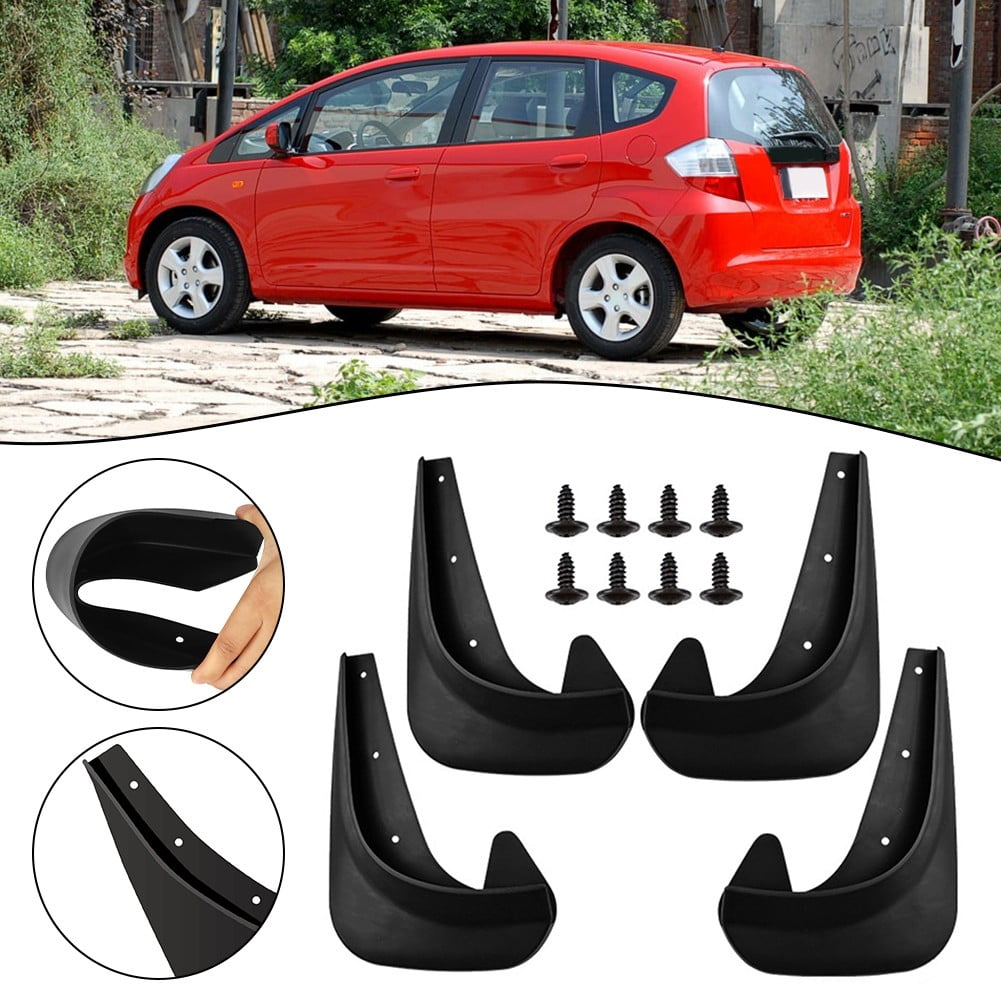 Universal For Small Cars Car Mud Flaps Splash Guards Fender Mudguards ...