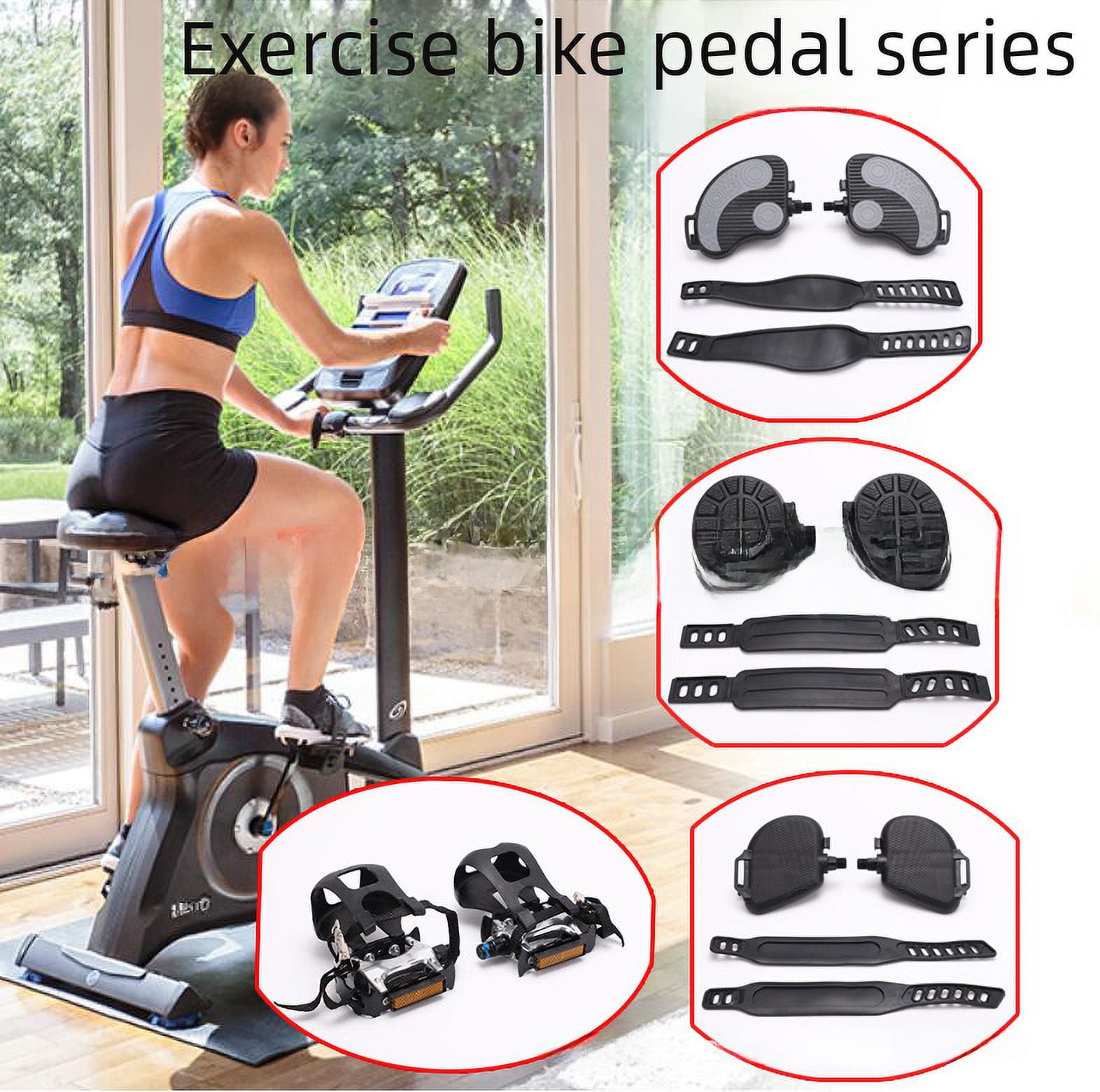 Universal indoor home magnetic control aerobic exercise bike pedal ...