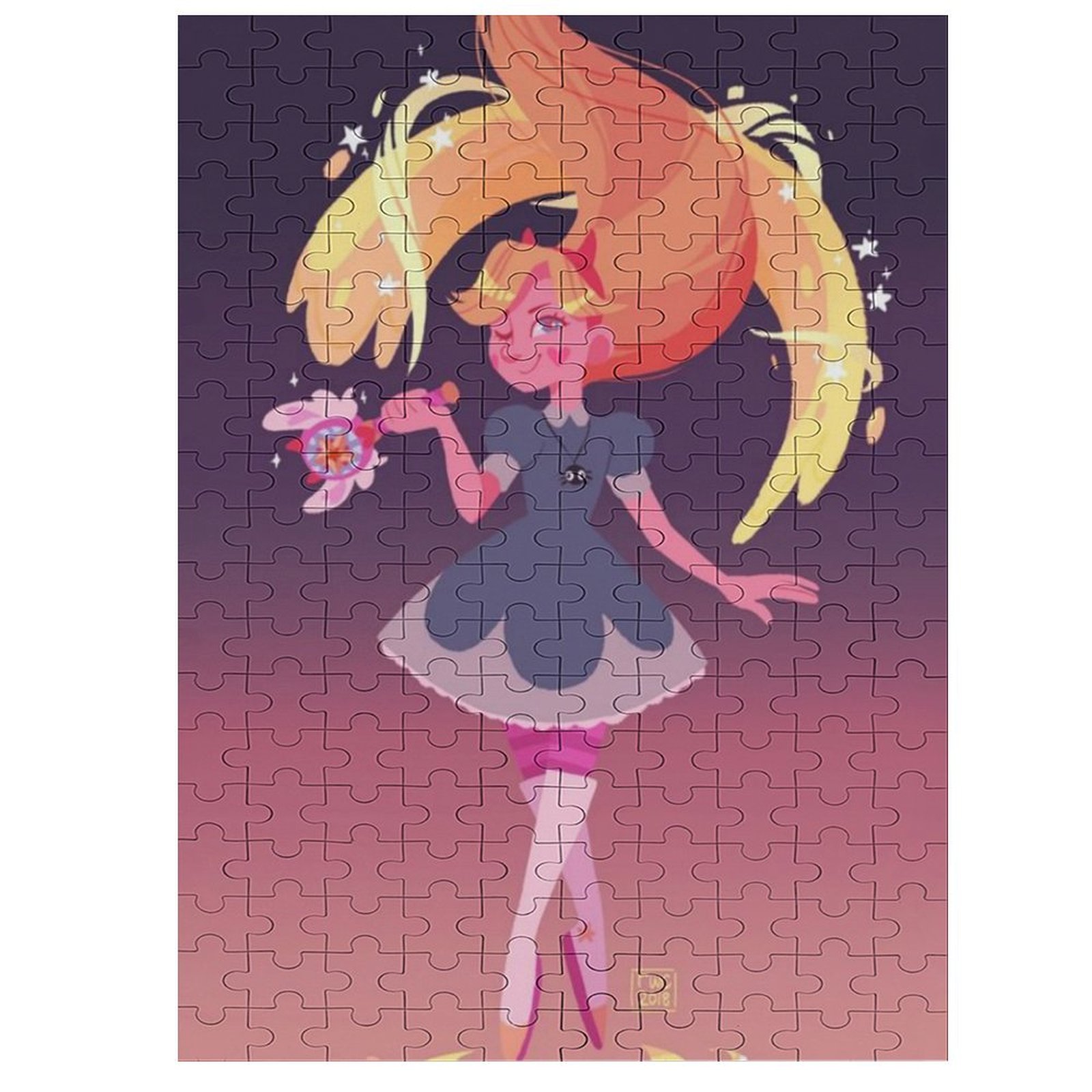 Universal jigsaw Puzzle for Kids in a flat box Casual Learning Children ...