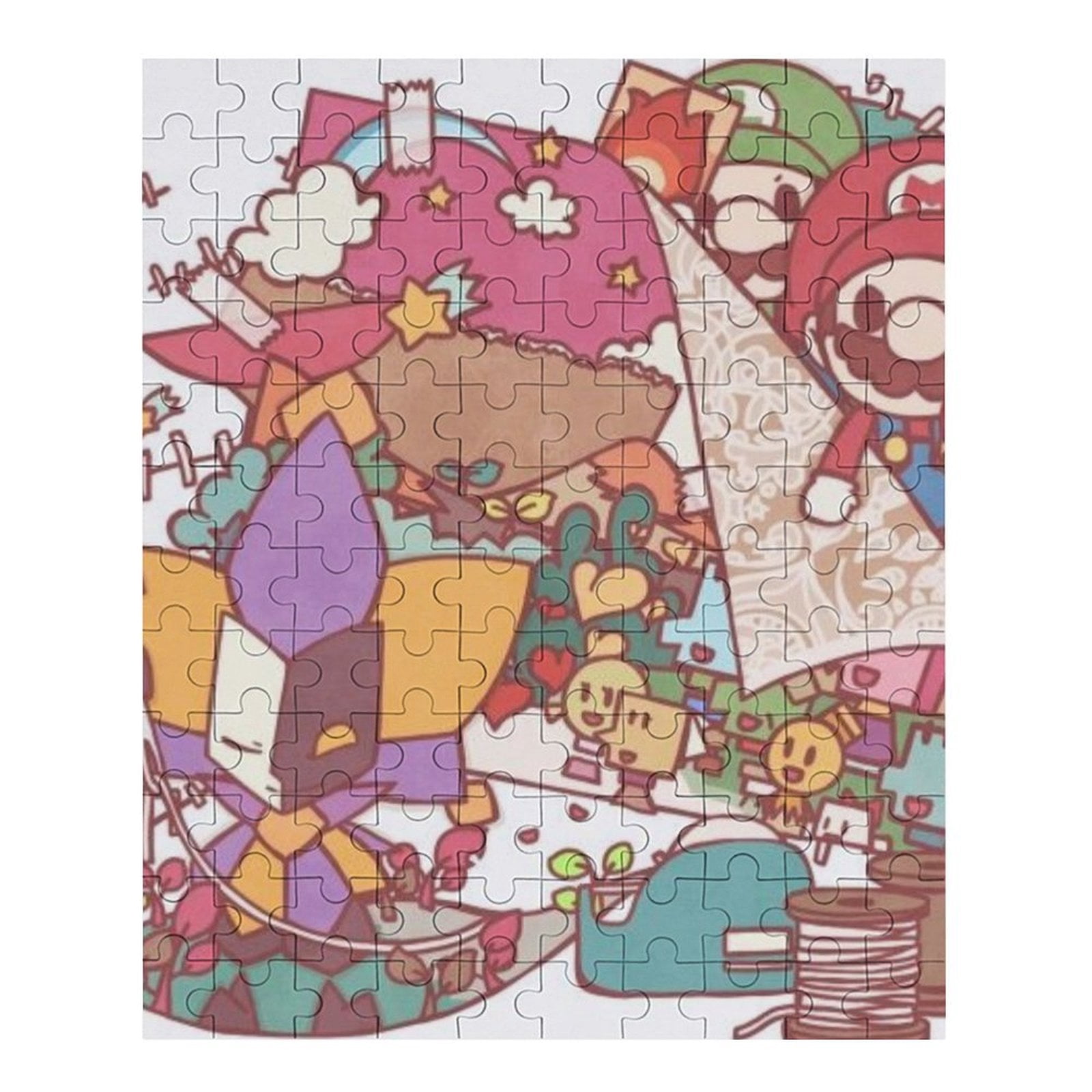 Universal jigsaw Puzzle for Kids in a flat box Casual Learning Children ...