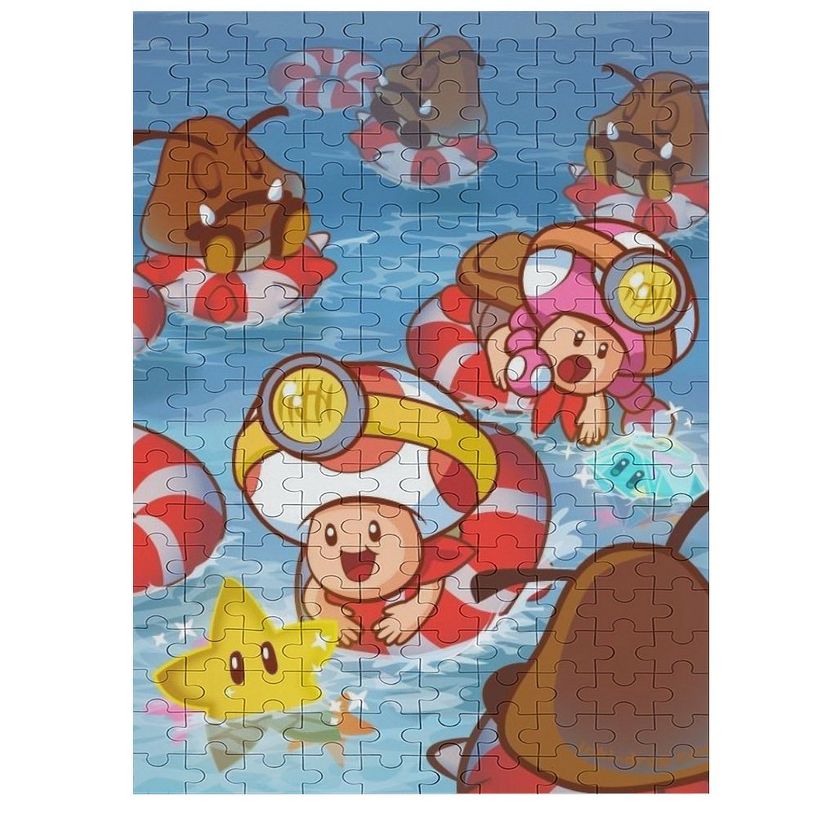 Universal jigsaw Puzzle for Kids in a flat box Casual Learning Children ...