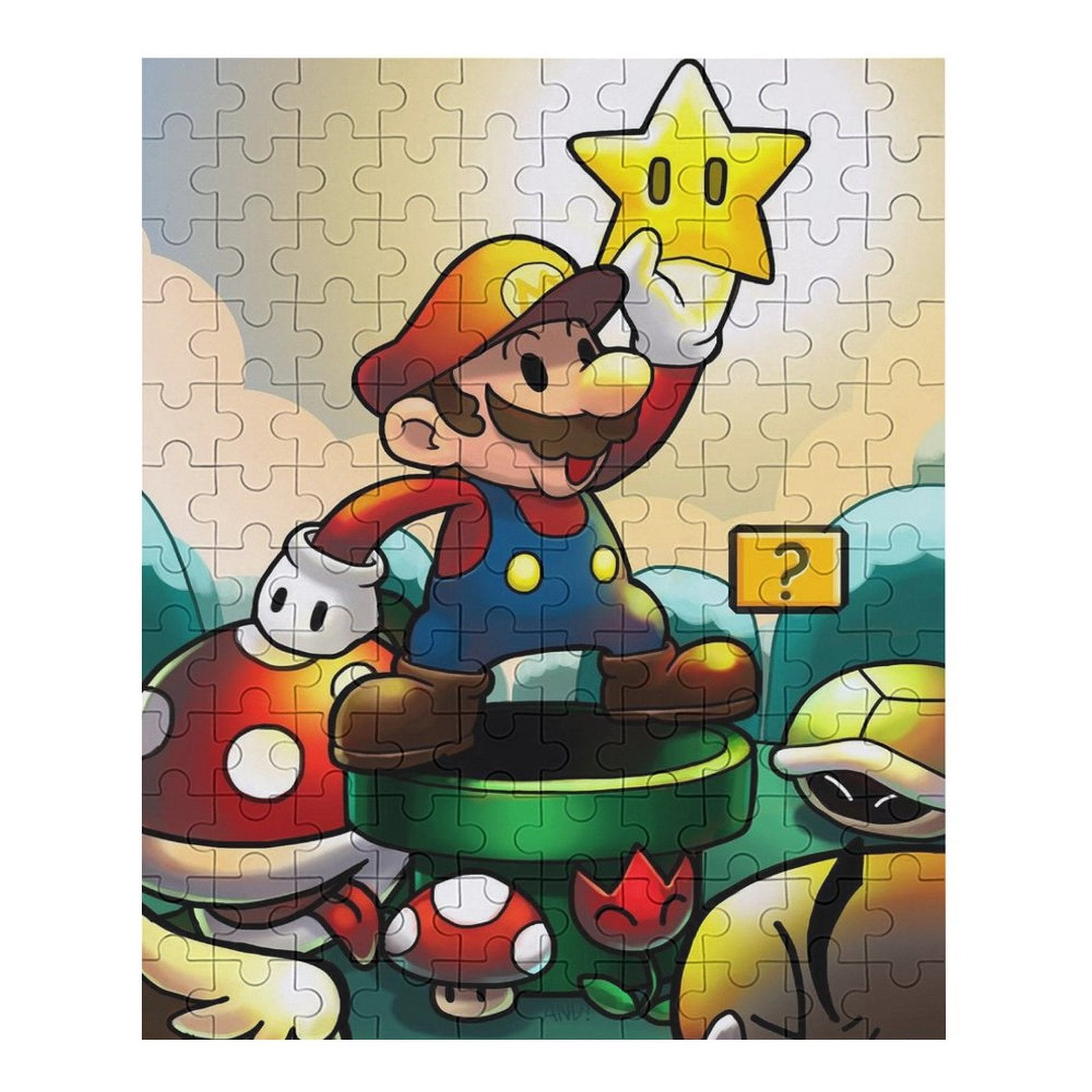 Universal jigsaw Puzzle for Kids in a flat box Casual Learning Children ...