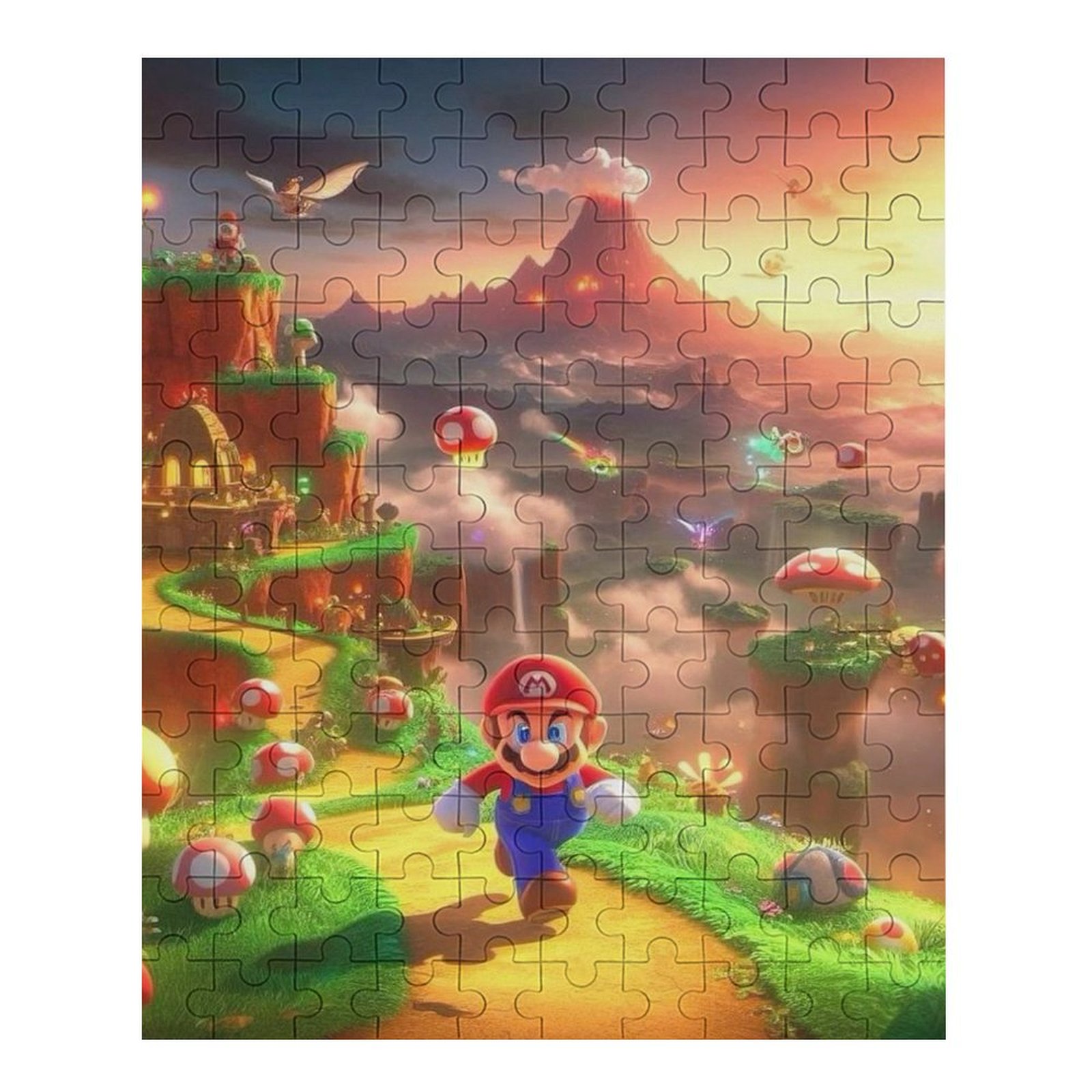 Universal jigsaw Puzzle for Kids in a flat box Casual Learning Children ...