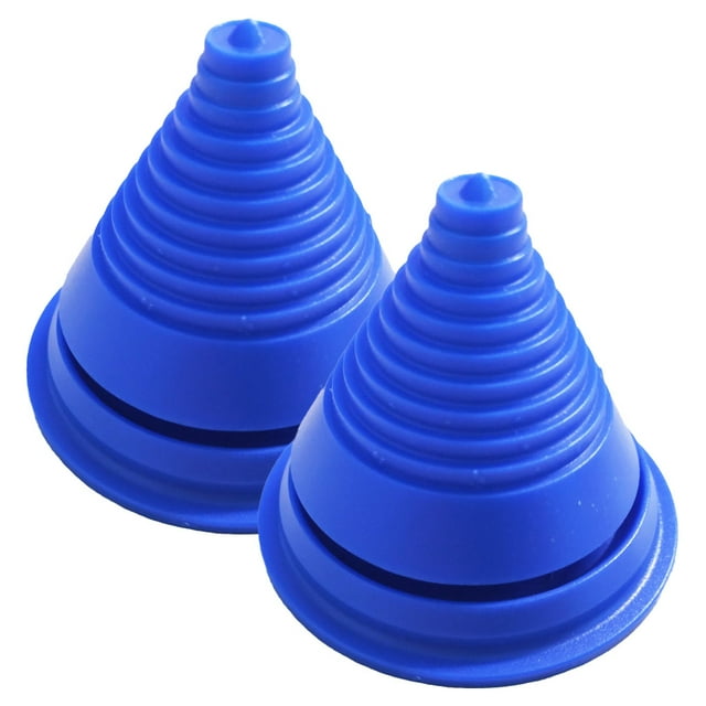 Universal lawn mower blade balancer, Plastic, 2 pieces, Blue - Walmart.com