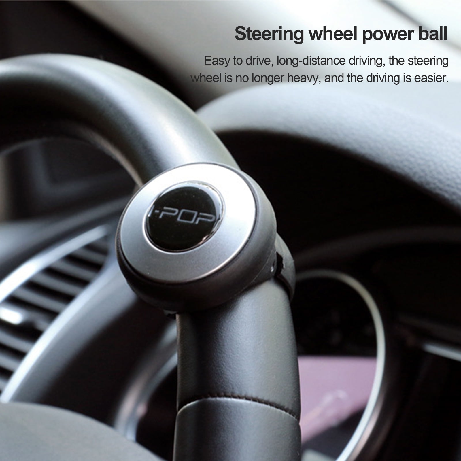 Universal metal steering wheel auto accessories auxiliary grip fine ...