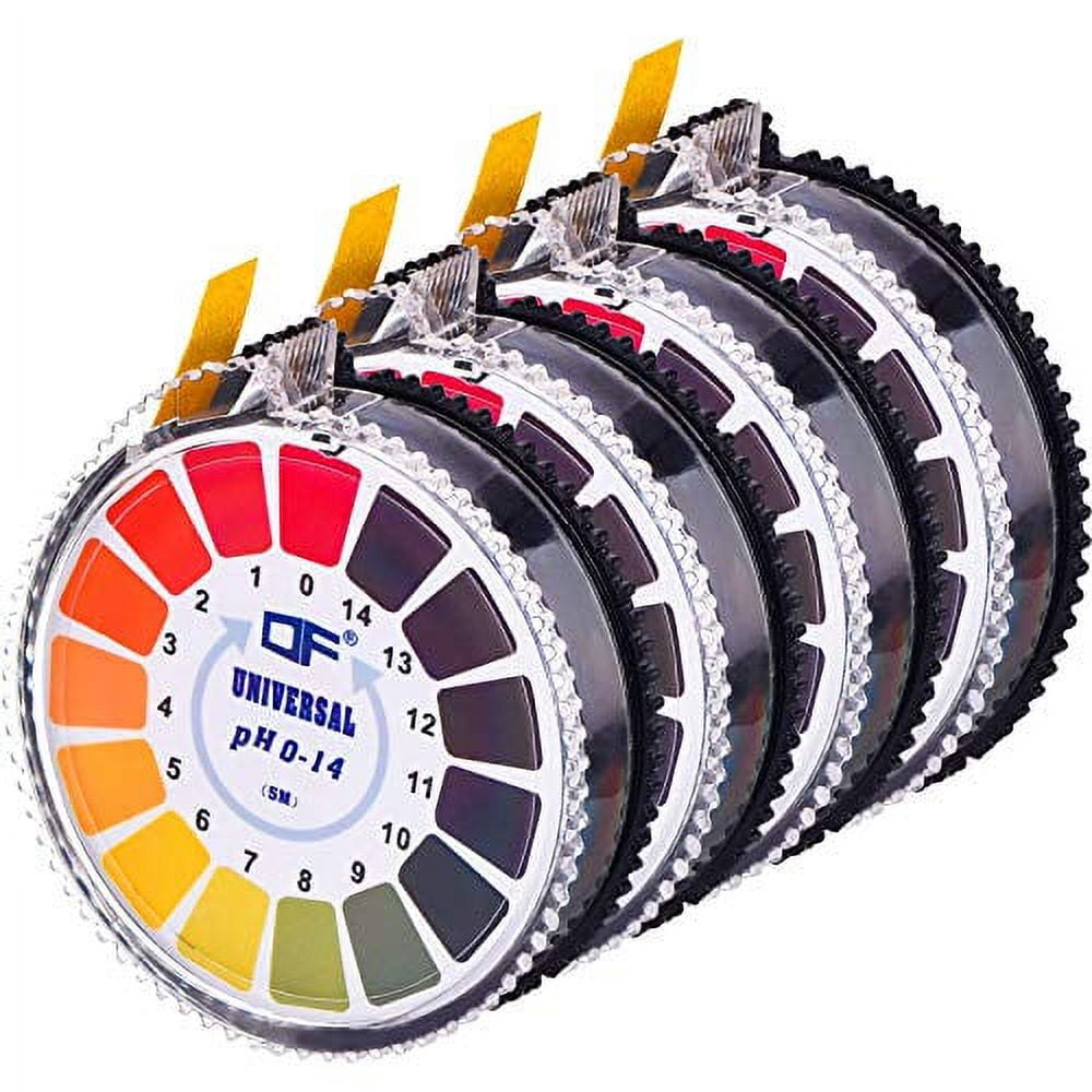 Jovitec Universal pH Test Strip Roll, 4 Count - Walmart.com