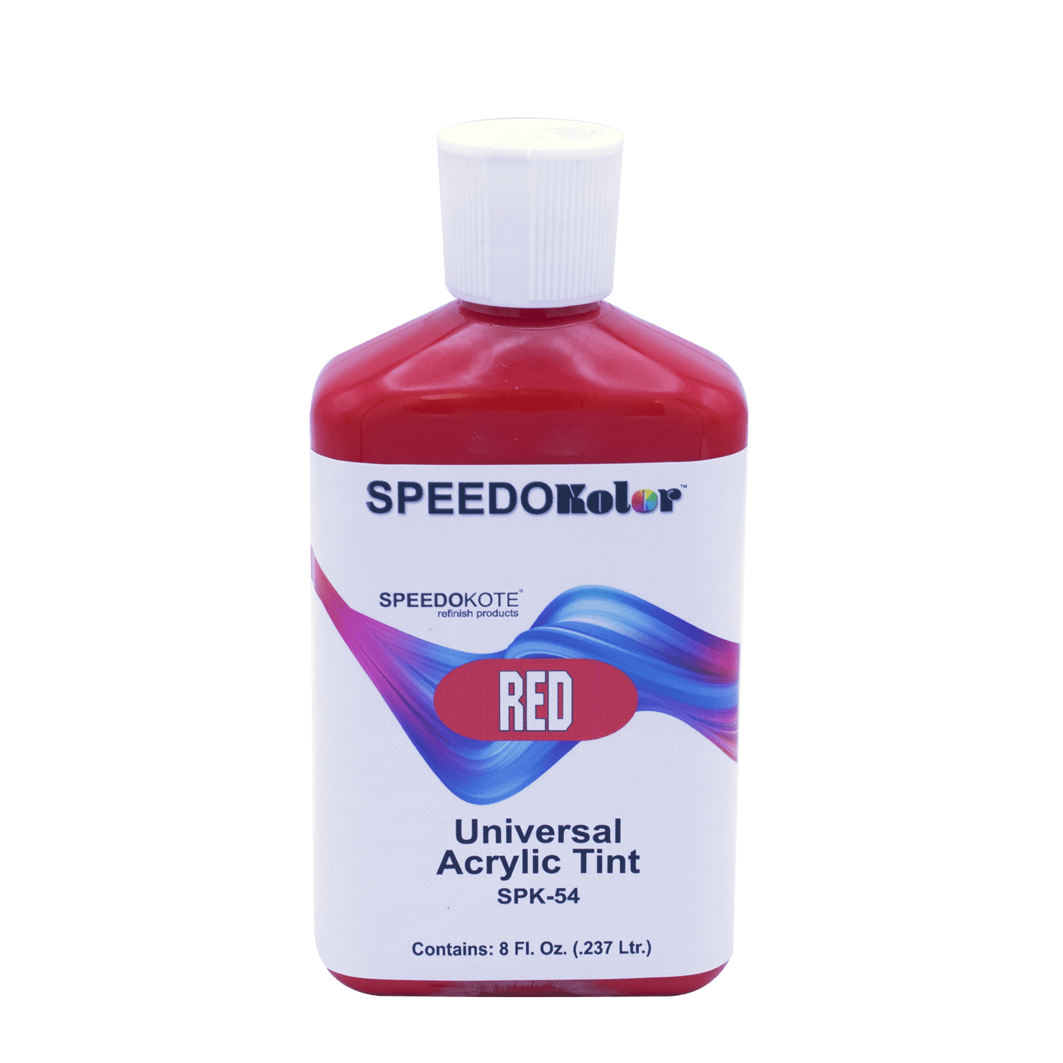 Universal solvent based Red tint, use for Primers, Bed Liners, SPK-54 ...