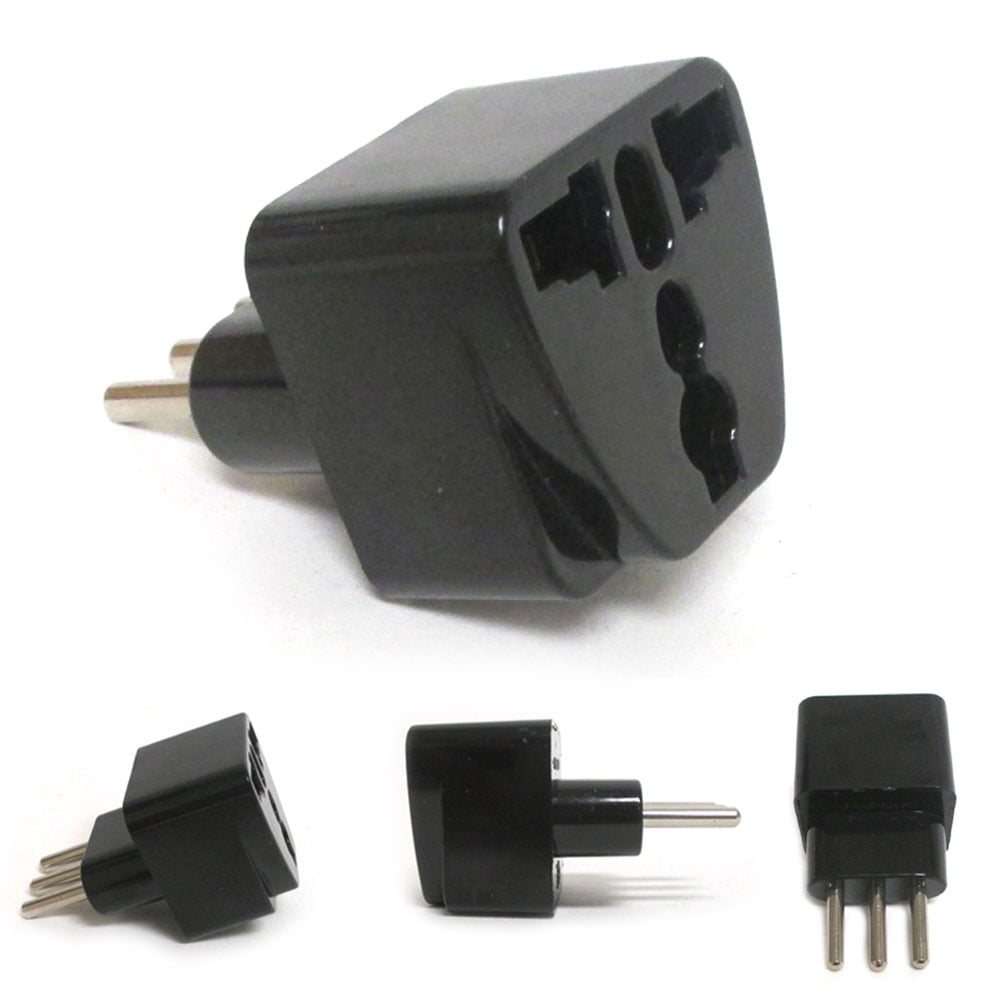 Universal to Italian Travel Power Plug Adapter Adaptor Power Convert 3 ...