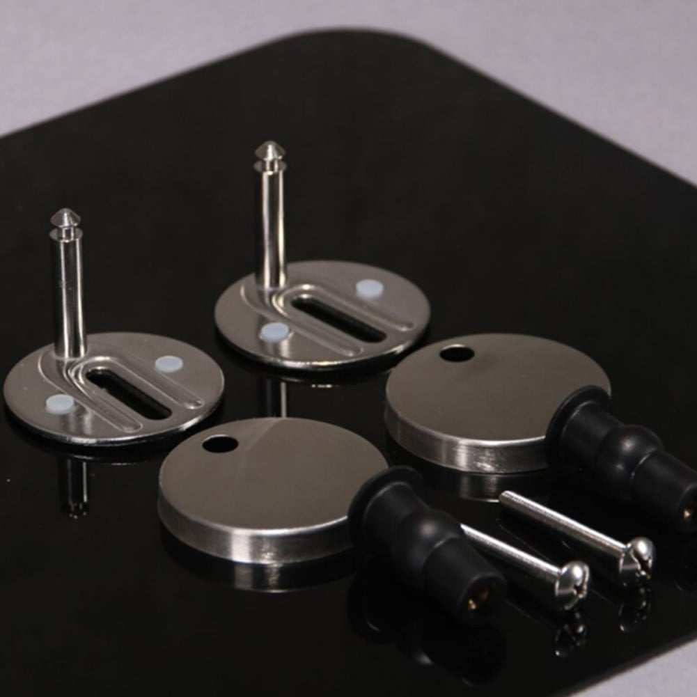 Universal Toilet Cover Top Fixed Hinge Screw Stainless Steel Expansion ...