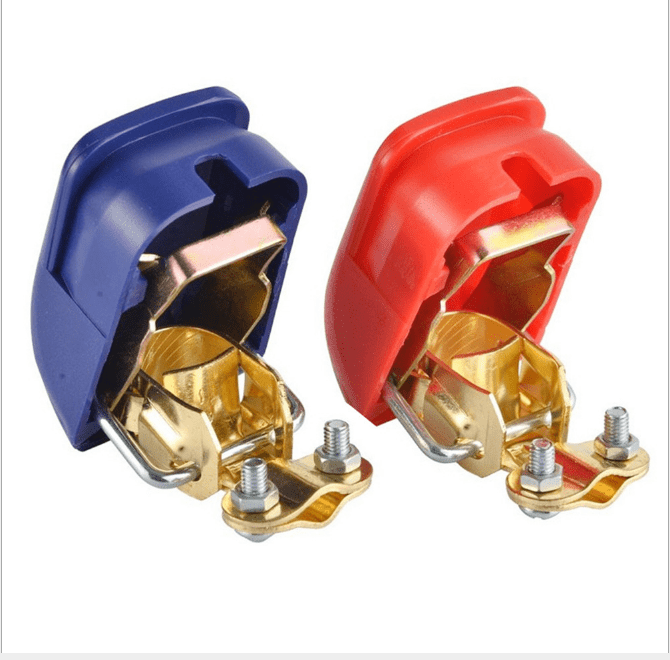 UniversalCar Battery Terminals Clamps 12V Quick Release Cable Terminal ...