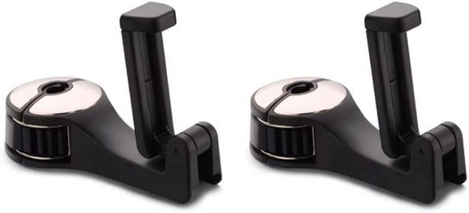 Universally 360° Rotating Headrest hook, 2 in 1 Car Headrest Hidden ...