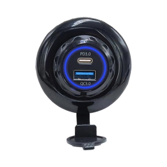 Universally Car Phone Charging QC3.0 PD30 Rapid Charging Socket with ...