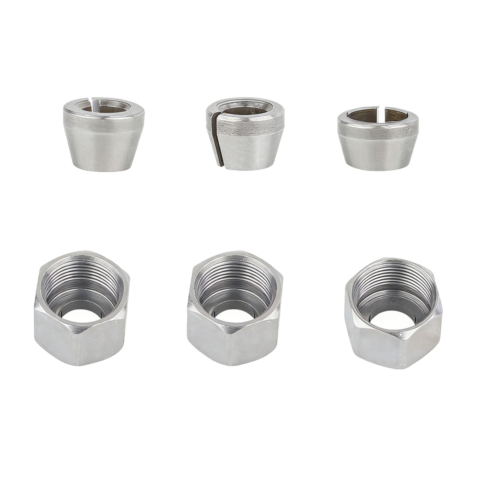 Universally Carbon Steel Collet Chucks Nut Set Suitable for Most Router ...