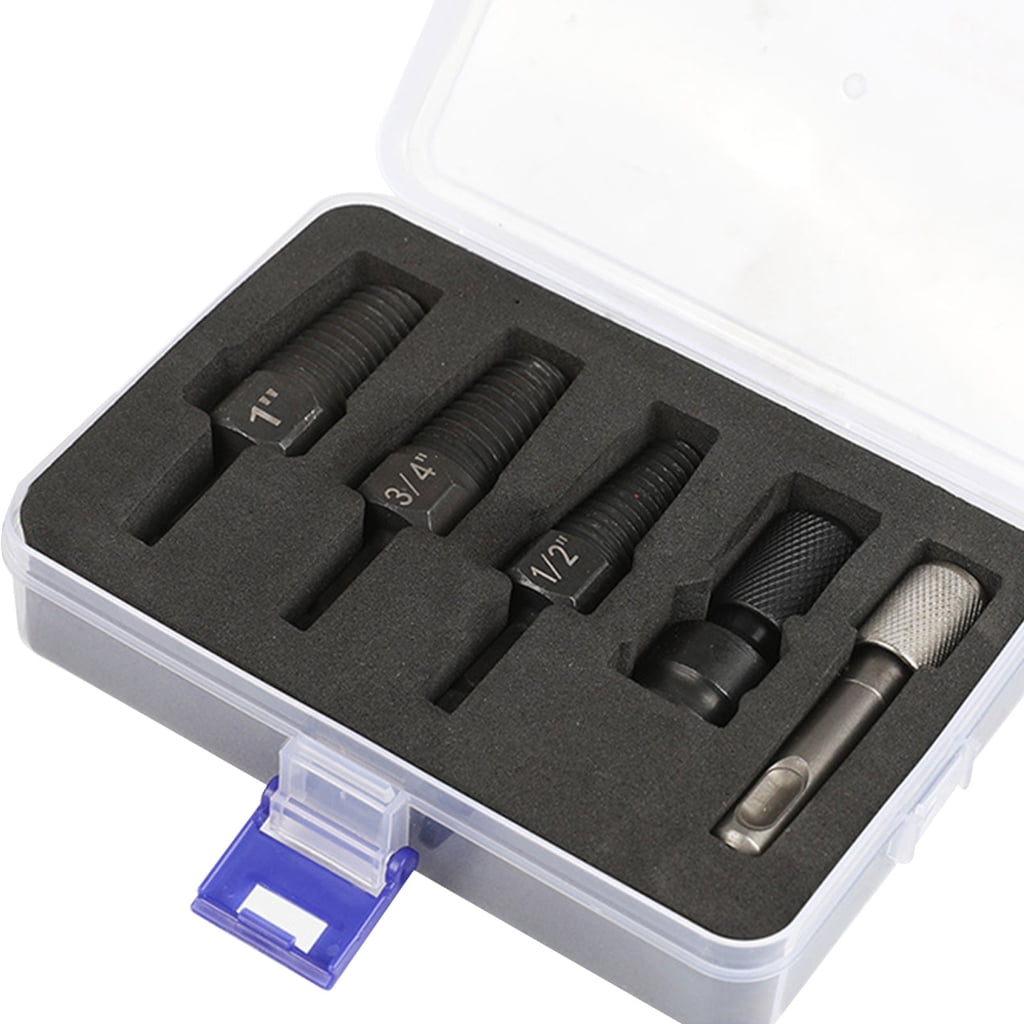Universally Drill Assisted Screw Extractor Tool For Stuck Broken Bolts ...