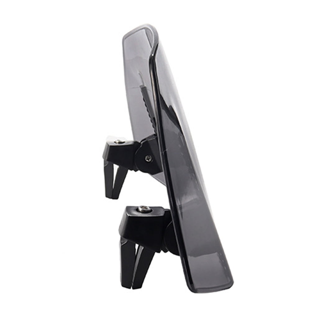 Universally Motorcycle Windshield Extension Adjustable Spoiler Clamp On ...