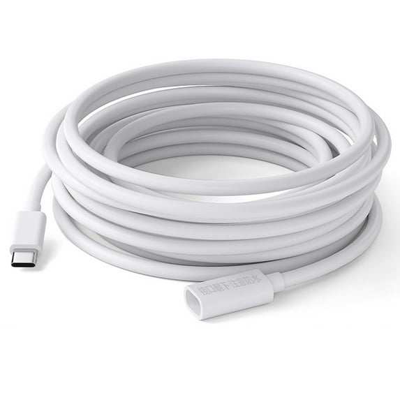 Universally Type C Power Extension Cable for Monitor Solar Cameras ...