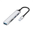 Universally USB3.0 Adapter Adapter 3 Port Card Reader Aluminum Shell ...