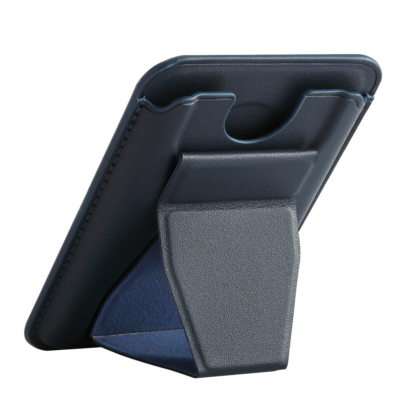 Universally Wallet Foldable Phone Stand Card Holder PU Leather Mobile ...