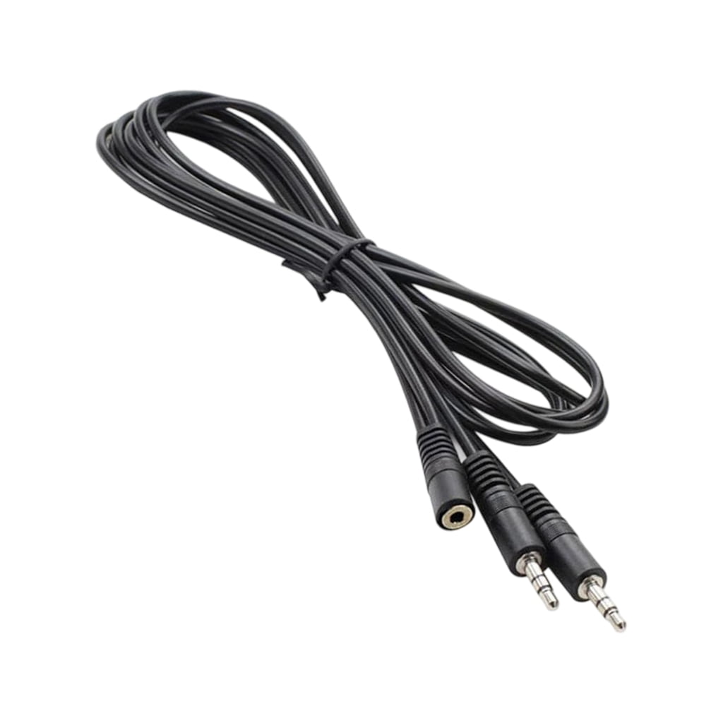 Universals 3.5mm Y Splitter Cable Double Port Stereos Connectors For ...