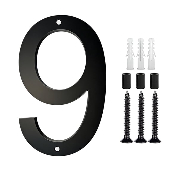 Universals Acrylic Floating House Numbers Modern Numbers Address Sign ...