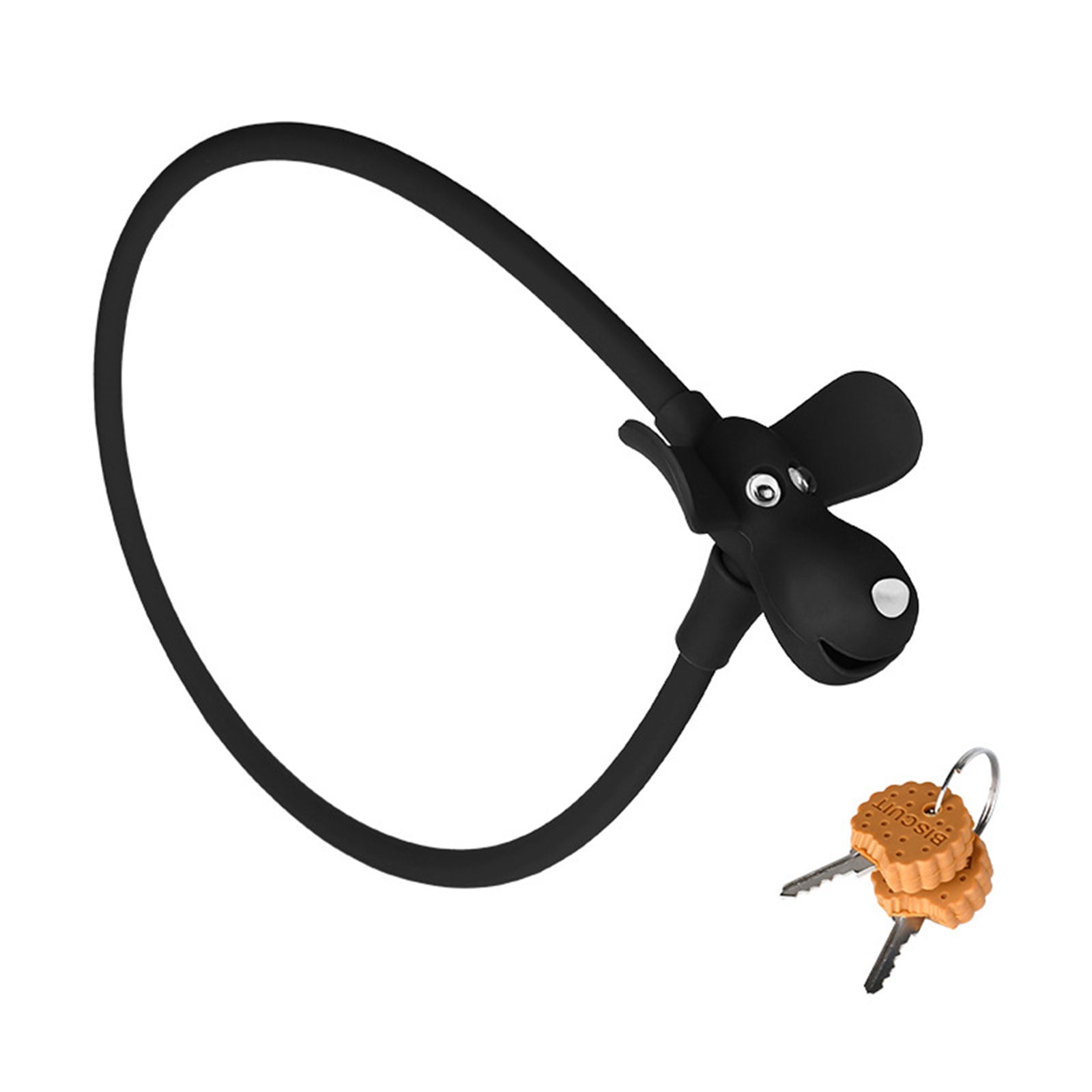 Universals Bicycles Lock Creative Biscuits Dog Road Bike Rings Lock ...