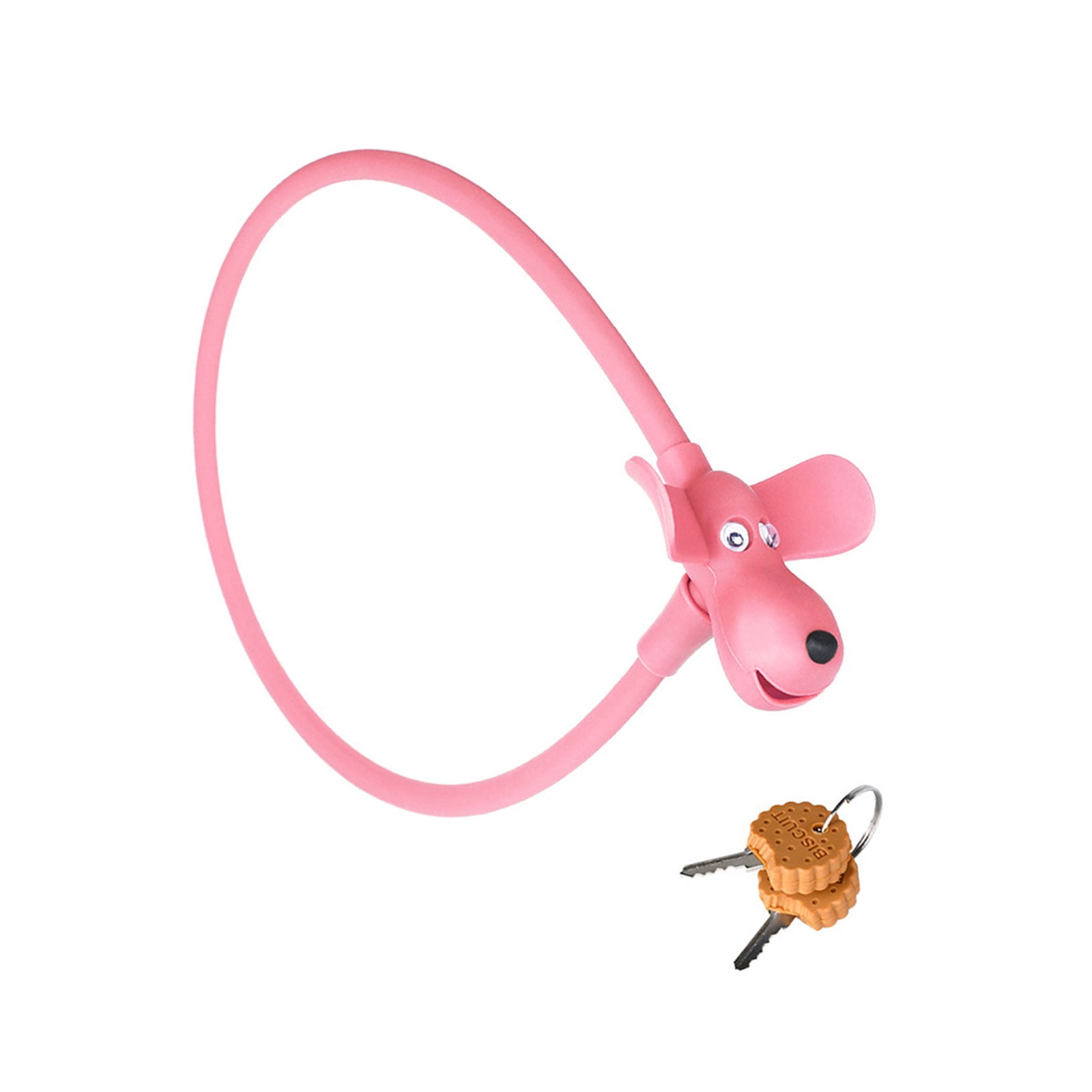 Universals Bicycles Lock Creative Biscuits Dog Road Bike Rings Lock ...