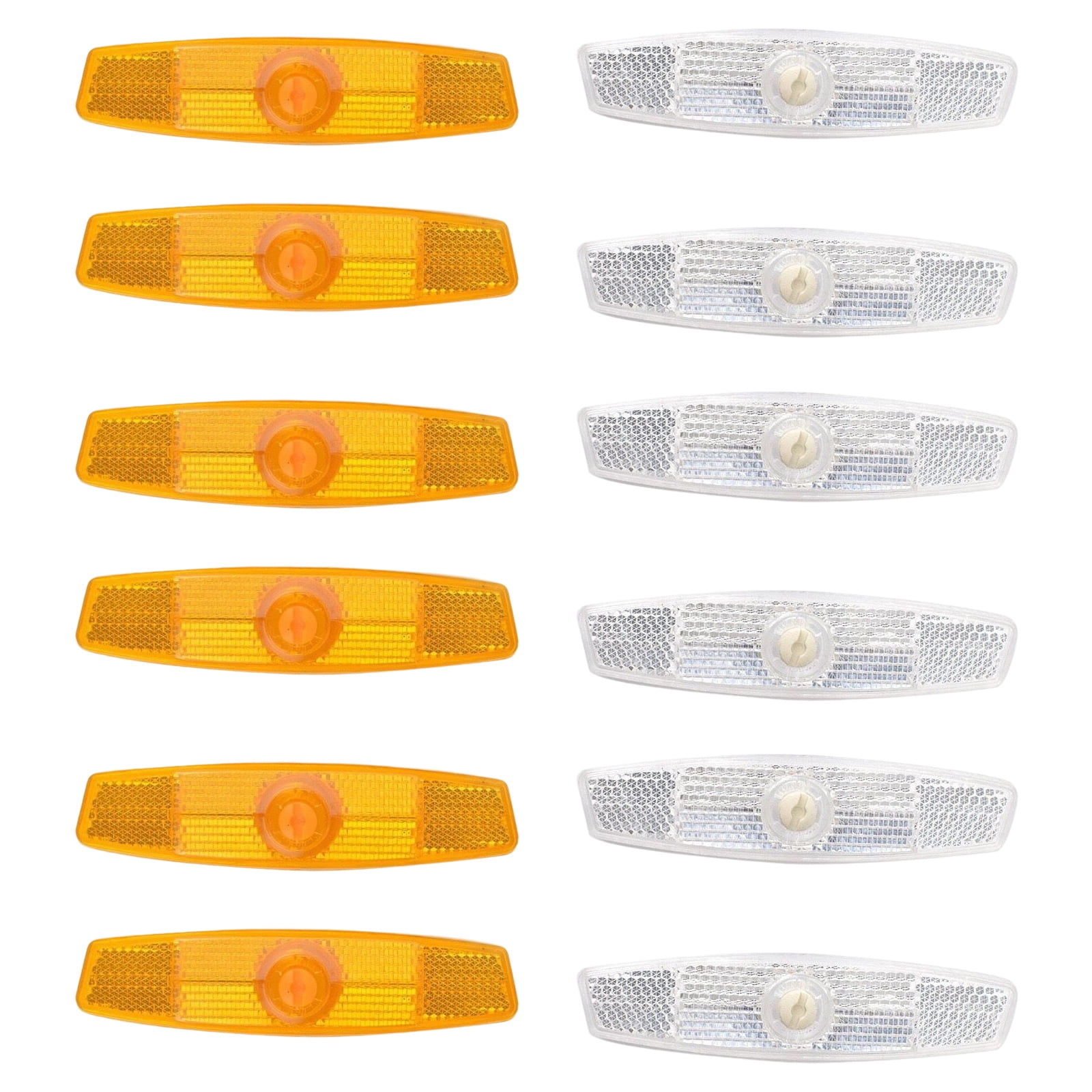 Universals Bicycles Wheel Safety Reflectors Quickly Installation ...