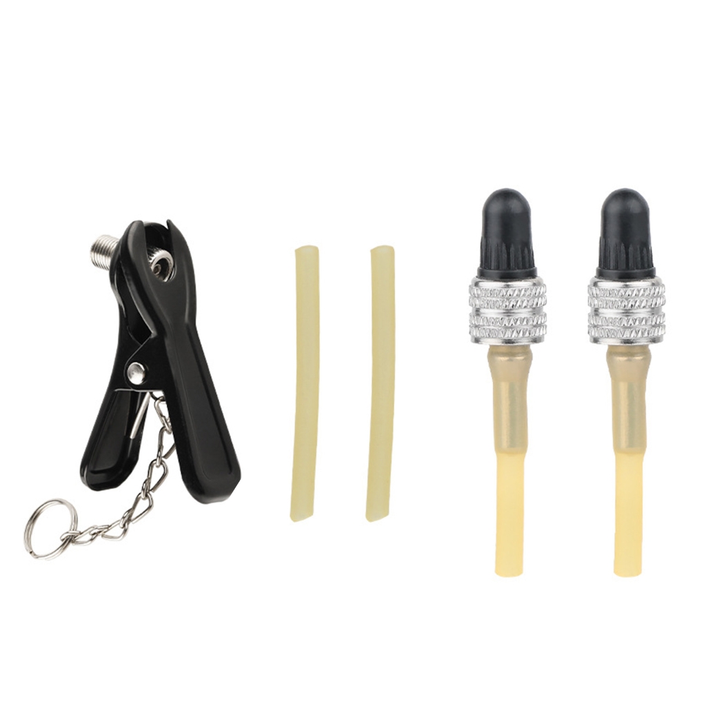Universals Bike Valves Adapter Set Aluminum Alloys Bicycles Valves ...