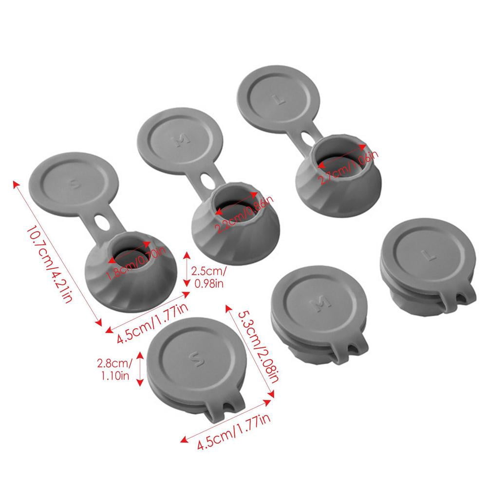Universals Bottle Emptying Kit Upside Down Emptying Bottle Caps Set ...
