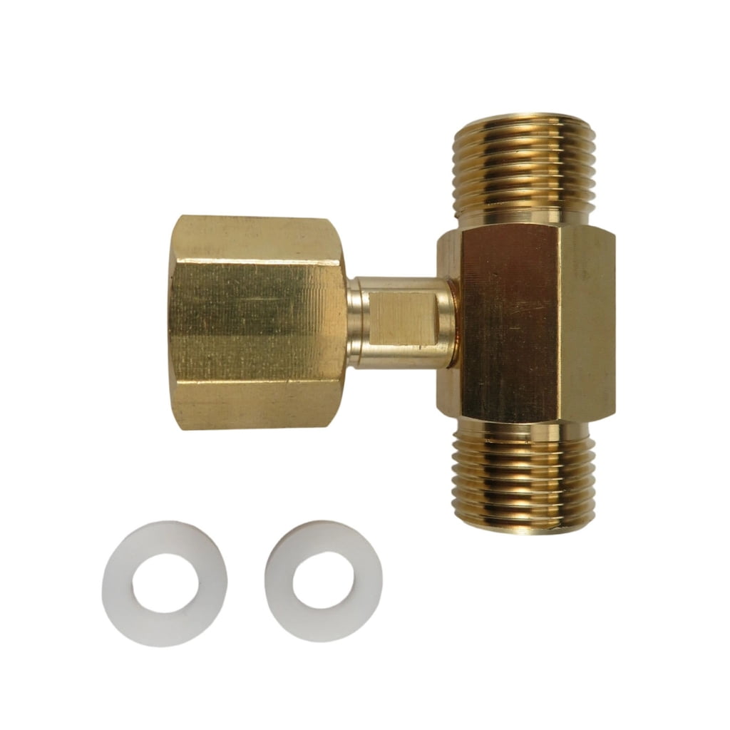 Universals CO2 Regulator Adapter Quick Install Brass CO2 Cylinder Tank ...