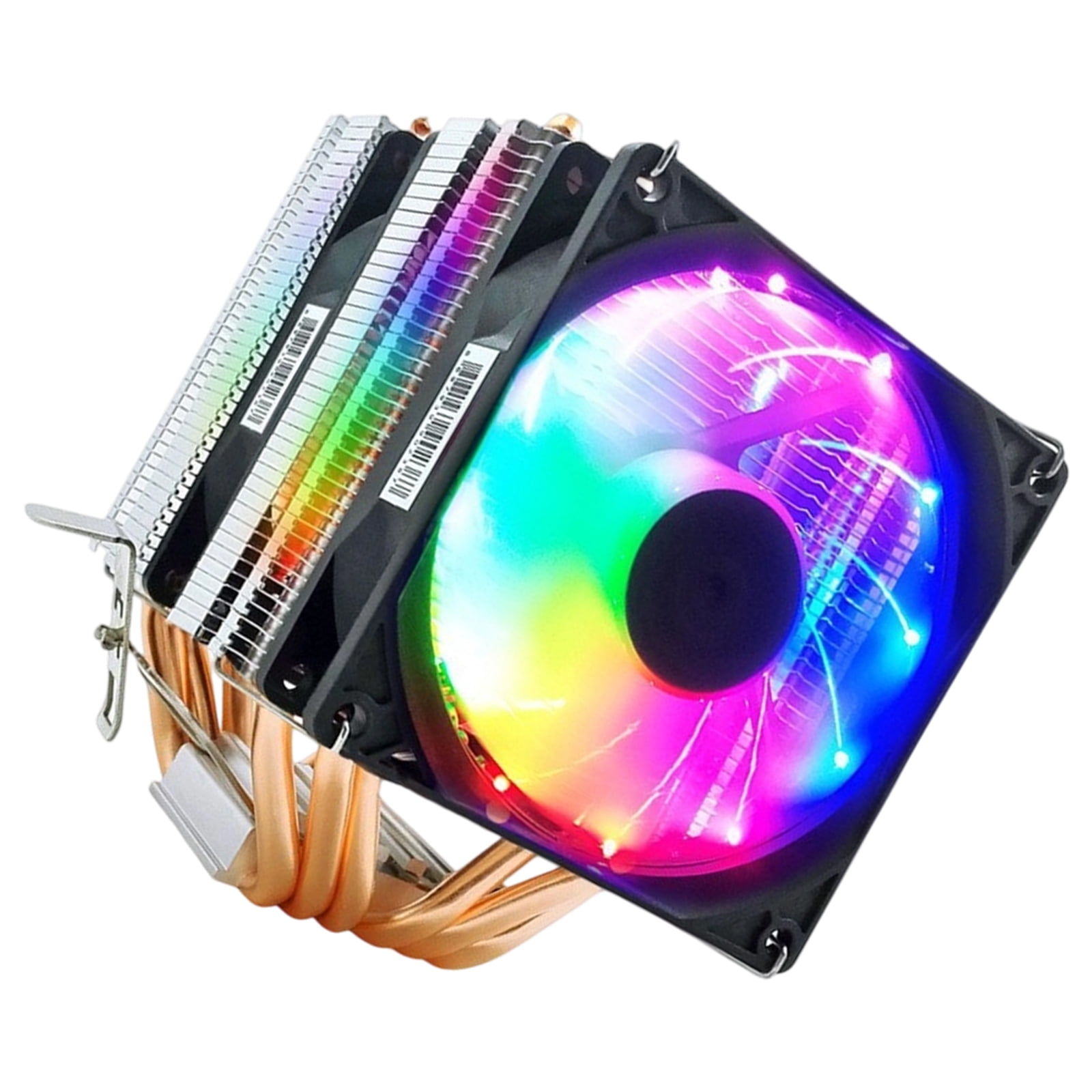 Universals CPU Coolers Double Tower Cooling Systems 6 Copper Tubes PWM ...