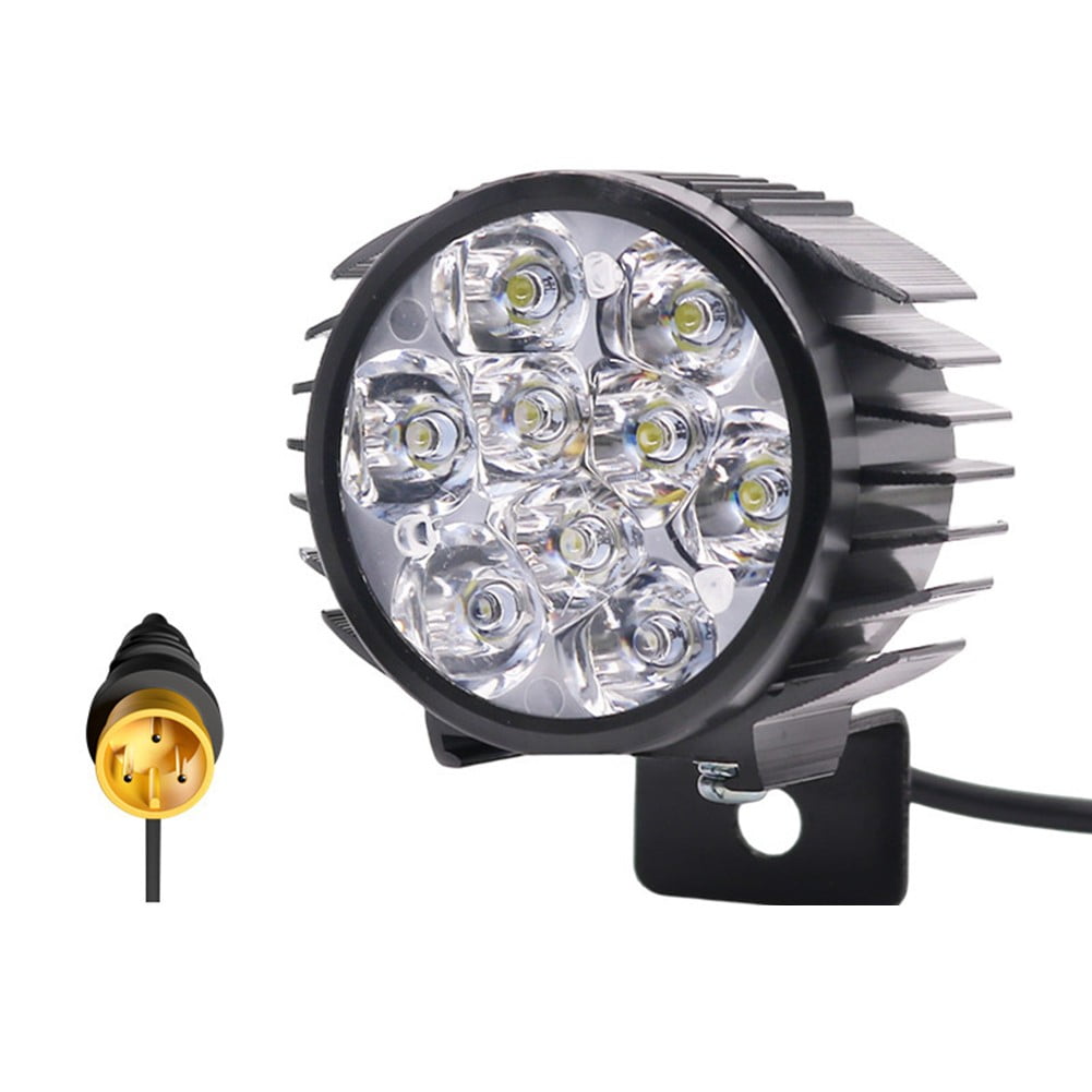 Universals E-Bike LED Headlamp 24-60V Voltage Range 4/9 Beads Spotlight ...