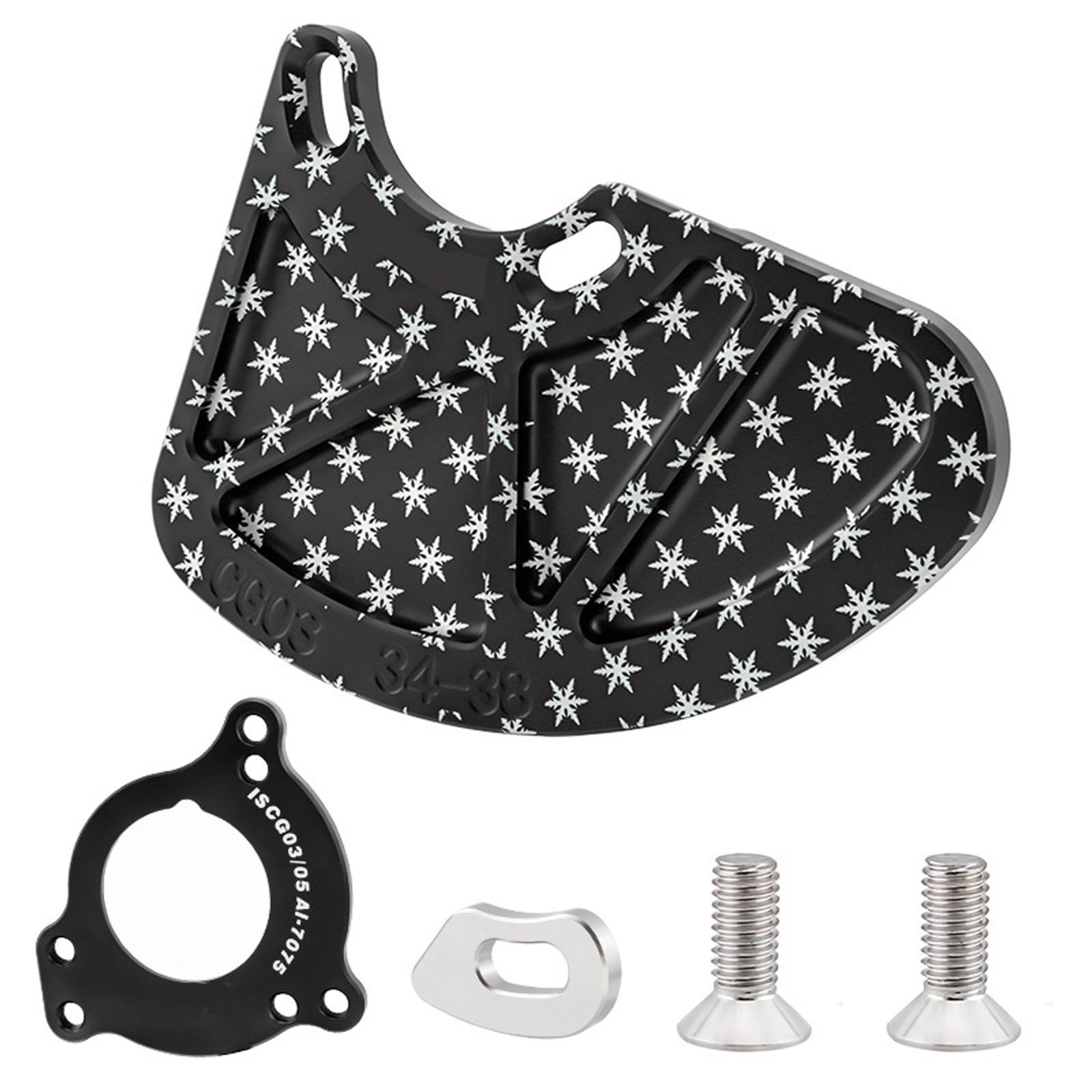 Universals Mountain Bike Chainring Protectors Aluminum Alloys Guard ...