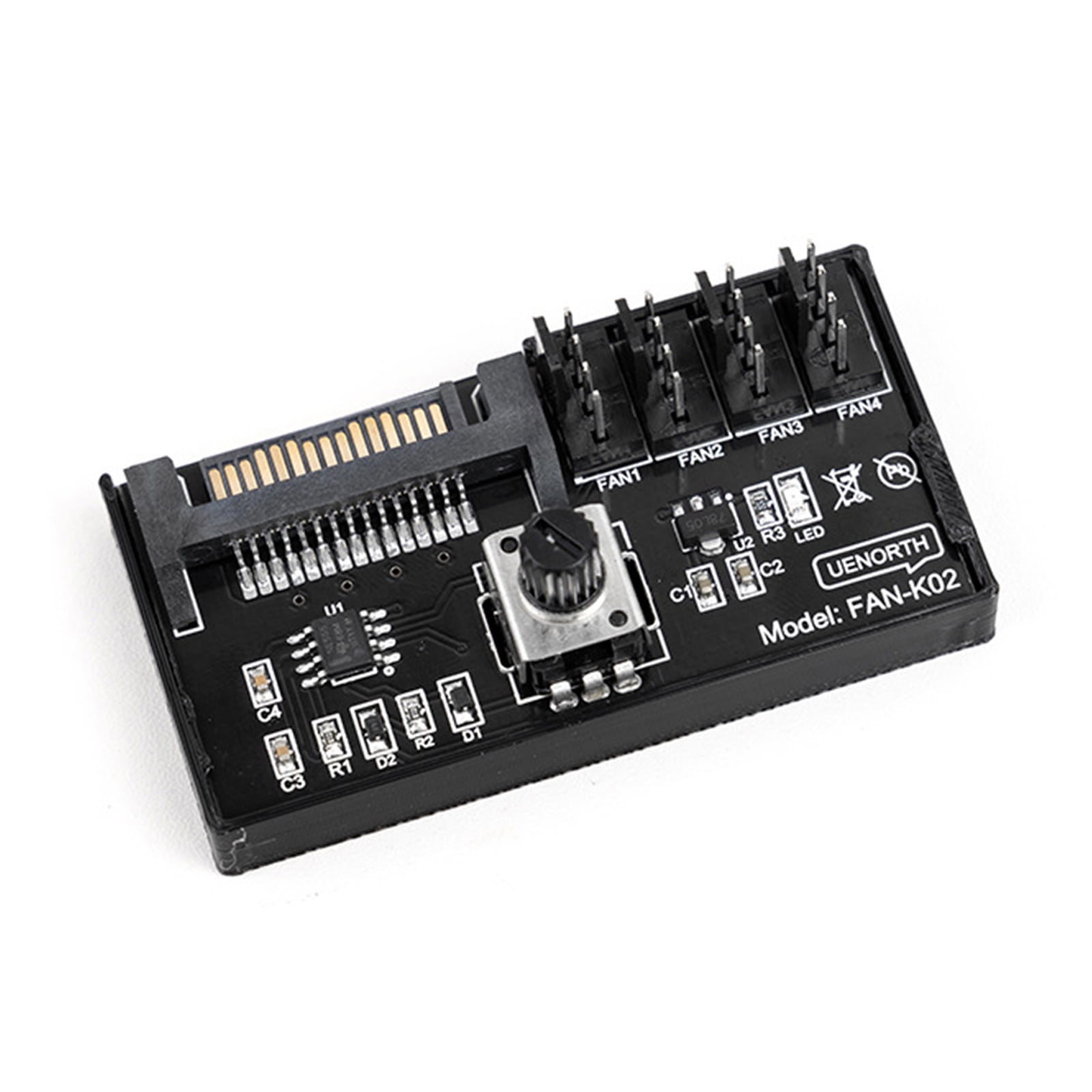 Universals Multiple Fan PWMs Controller Supports 4 Way Servers Cooling ...