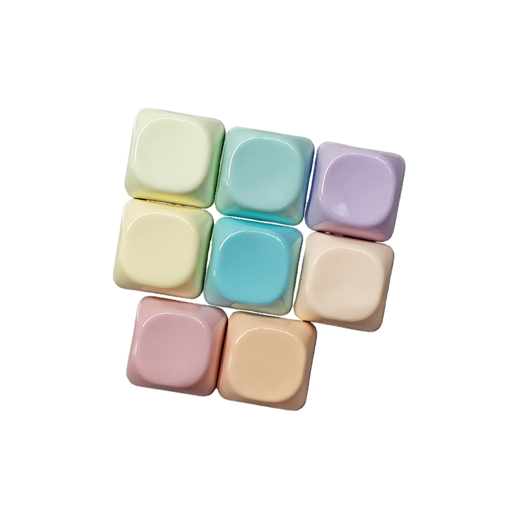 Universals Rainbow PBTs Round Keycap MOAs Height Keycaps for Mechanical ...