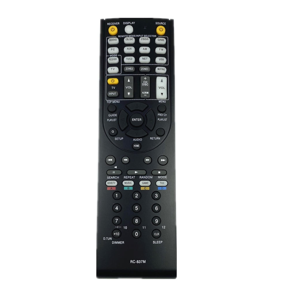 Universal Remote Control For RC837M RC837M RC837M TX-NR616 TX-NR616B TX ...