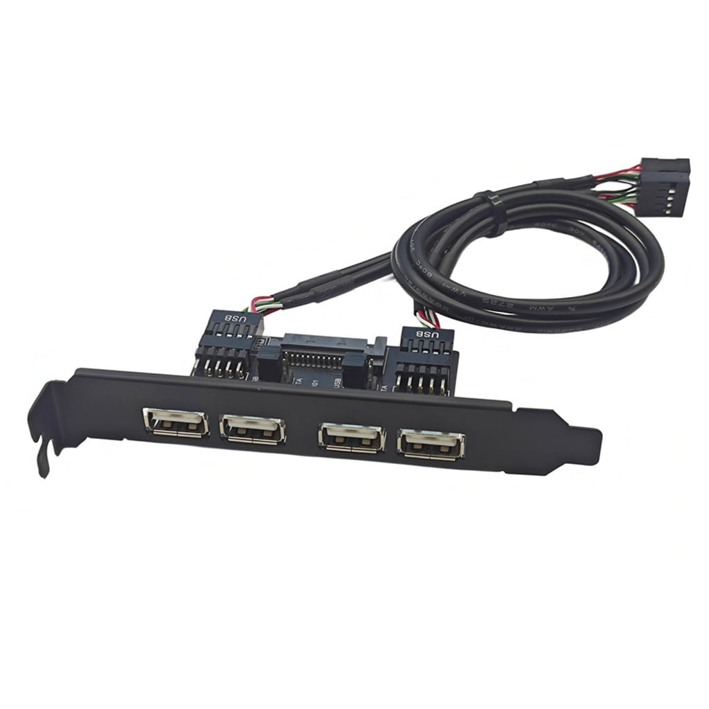 Universals USB2.0 Motherboards Expansion Bracket For PC Case Featuring ...