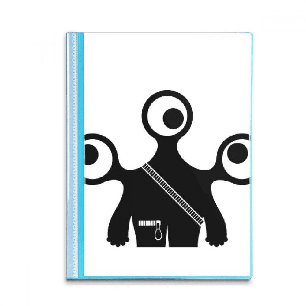 Universe Alien Monster Alien Book Sheet Protectors Portfolio Binder ...