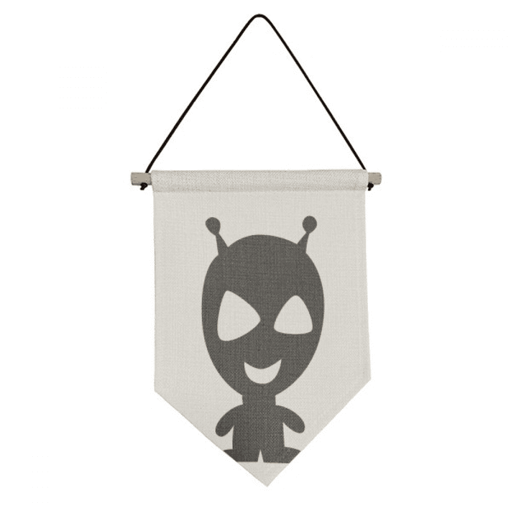 Universe Alien Monster Alien Canvas Flag Hanging Wall Art Decor Banner ...