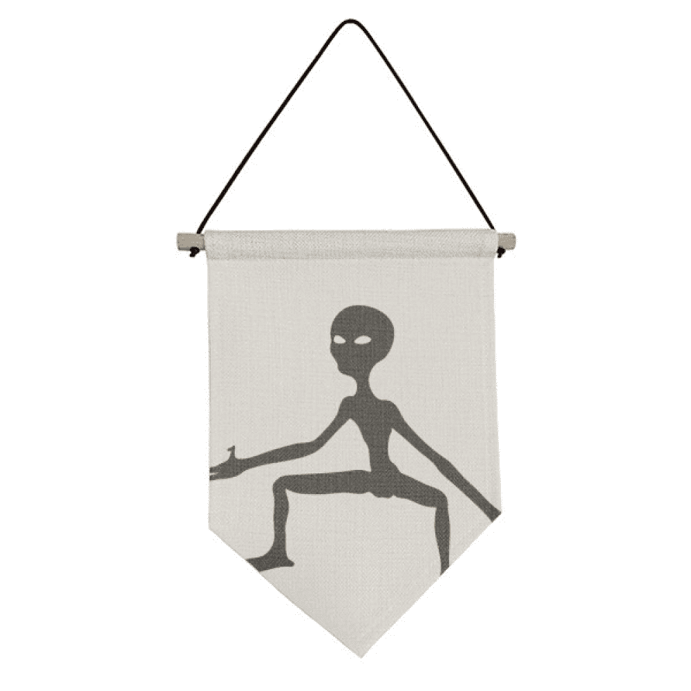 Universe Alien Monster Alien Canvas Flag Hanging Wall Art Decor Banner ...