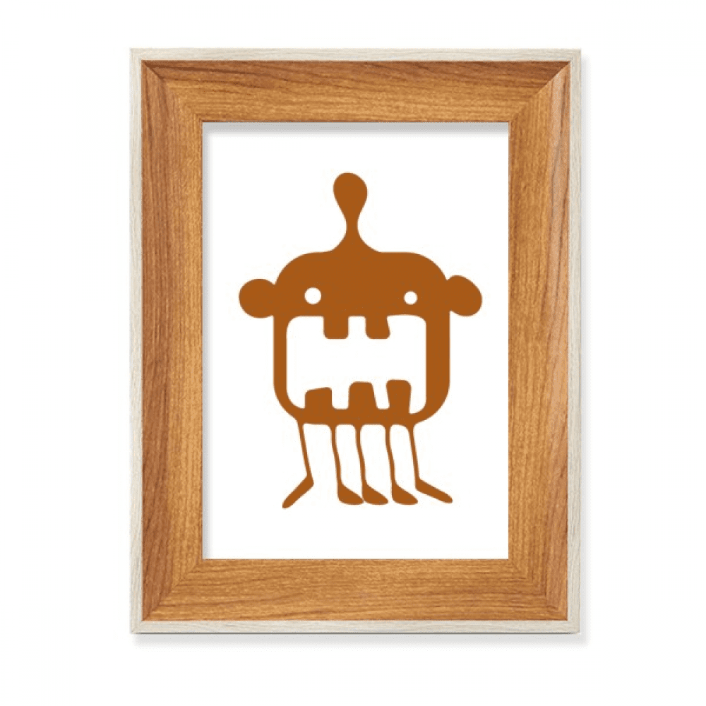 Universe Alien Monster Alien Creature Desktop Wooden Photo Frame ...