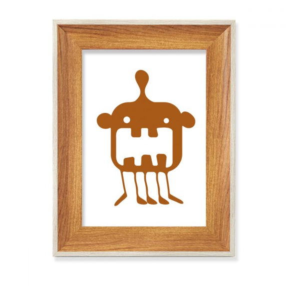 Universe Alien Monster Alien Creature Desktop Wooden Photo Frame ...