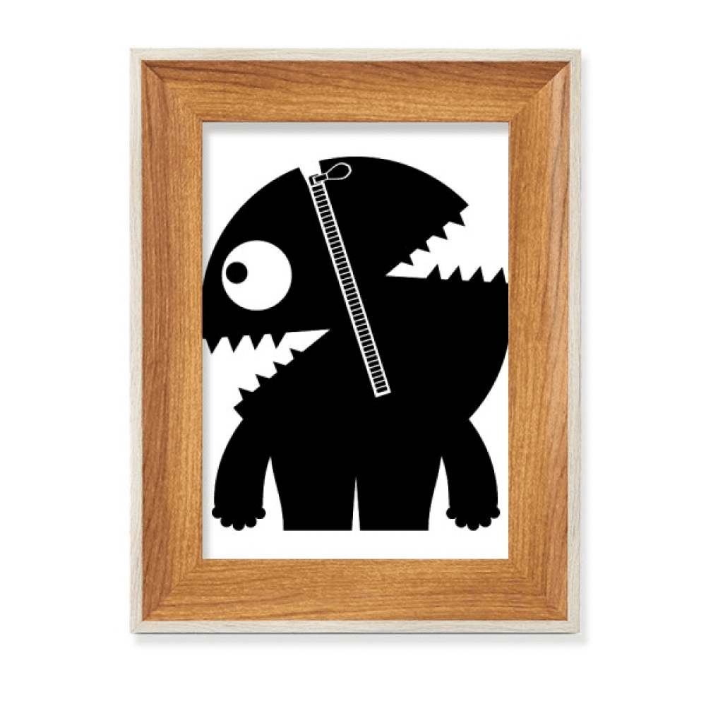 Universe Alien Monster Alien Creature Desktop Wooden Photo Frame ...