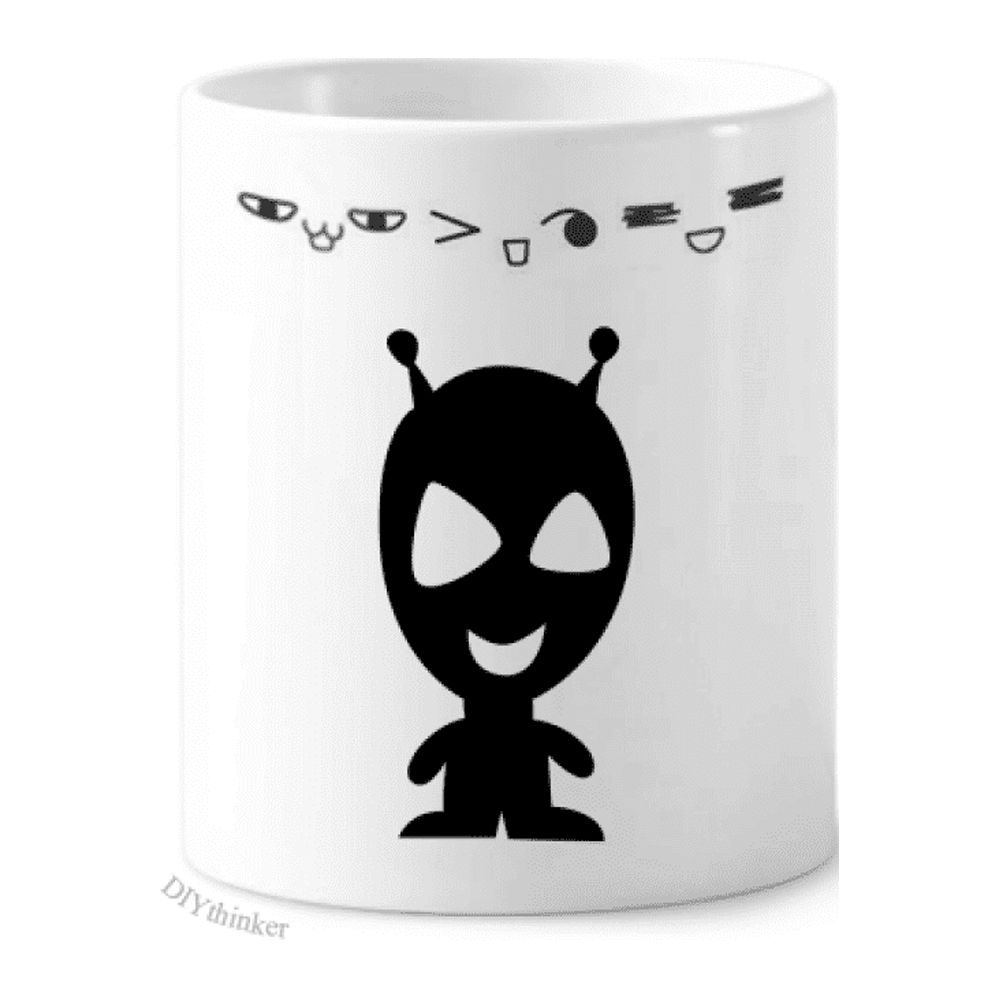 Universe Alien Monster Alien Toothbrush Mug Cup Cartoon Lovely Pen ...
