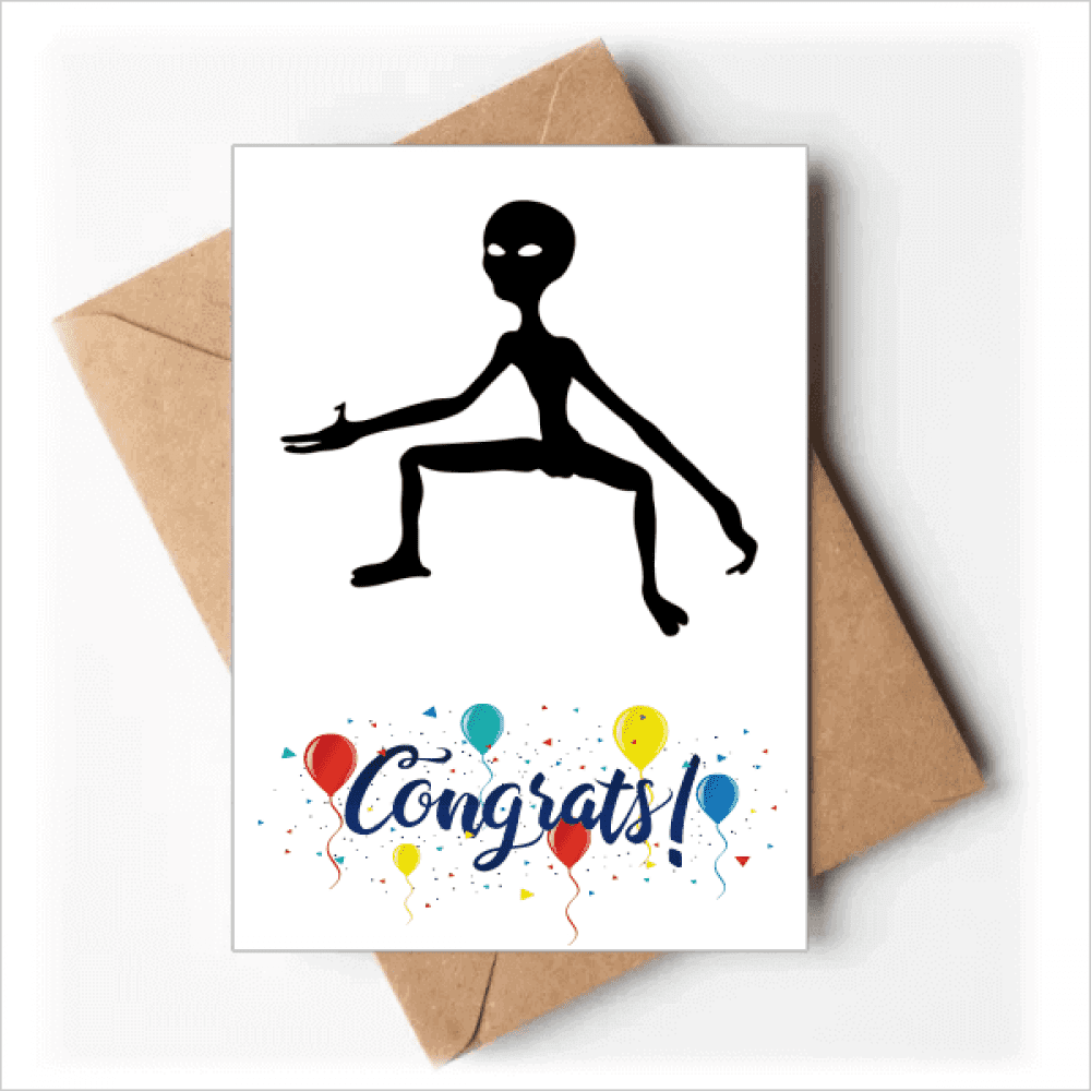 Universe Alien Monster Alien Wedding Cards Congratulations Greeting ...