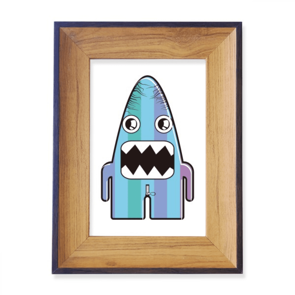 Universe Alien Monster Blue Monster Photo Frame Exhibition Display Art ...