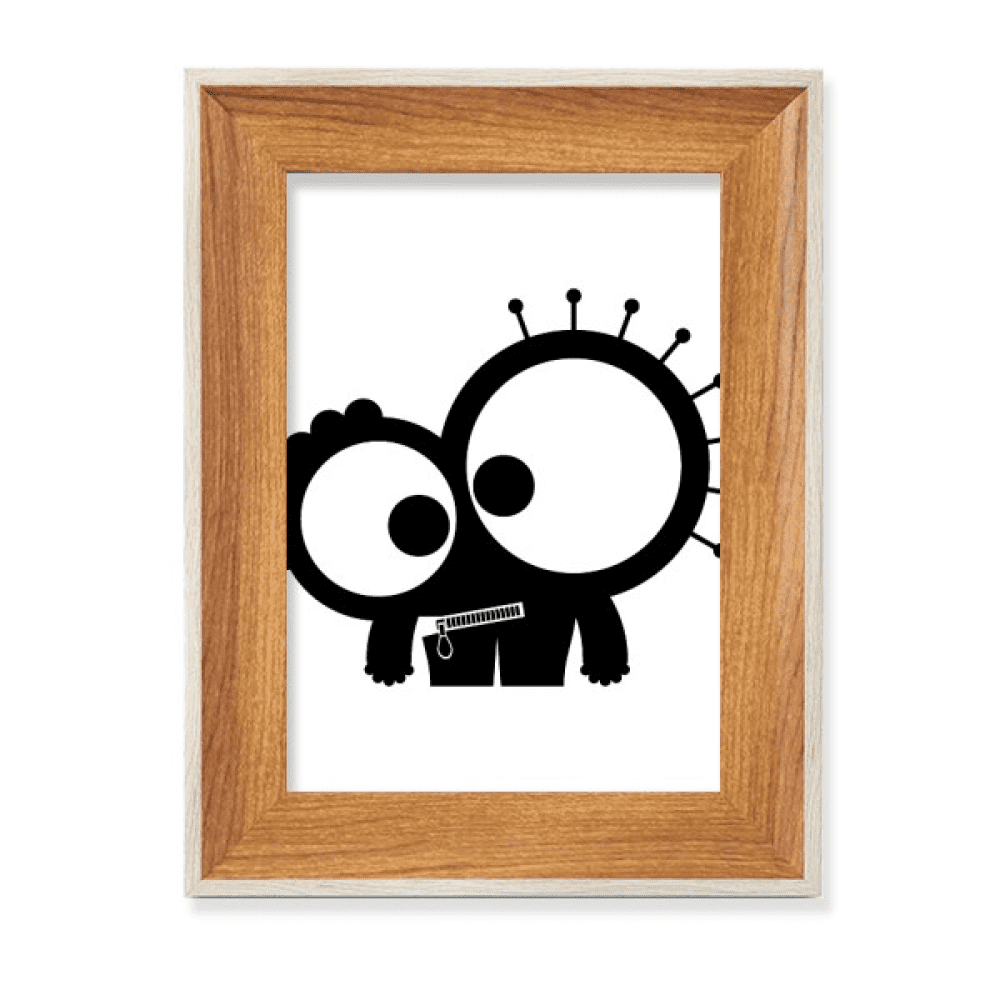 Universe Alien Monster Creature Desktop Wooden Photo Frame Display ...
