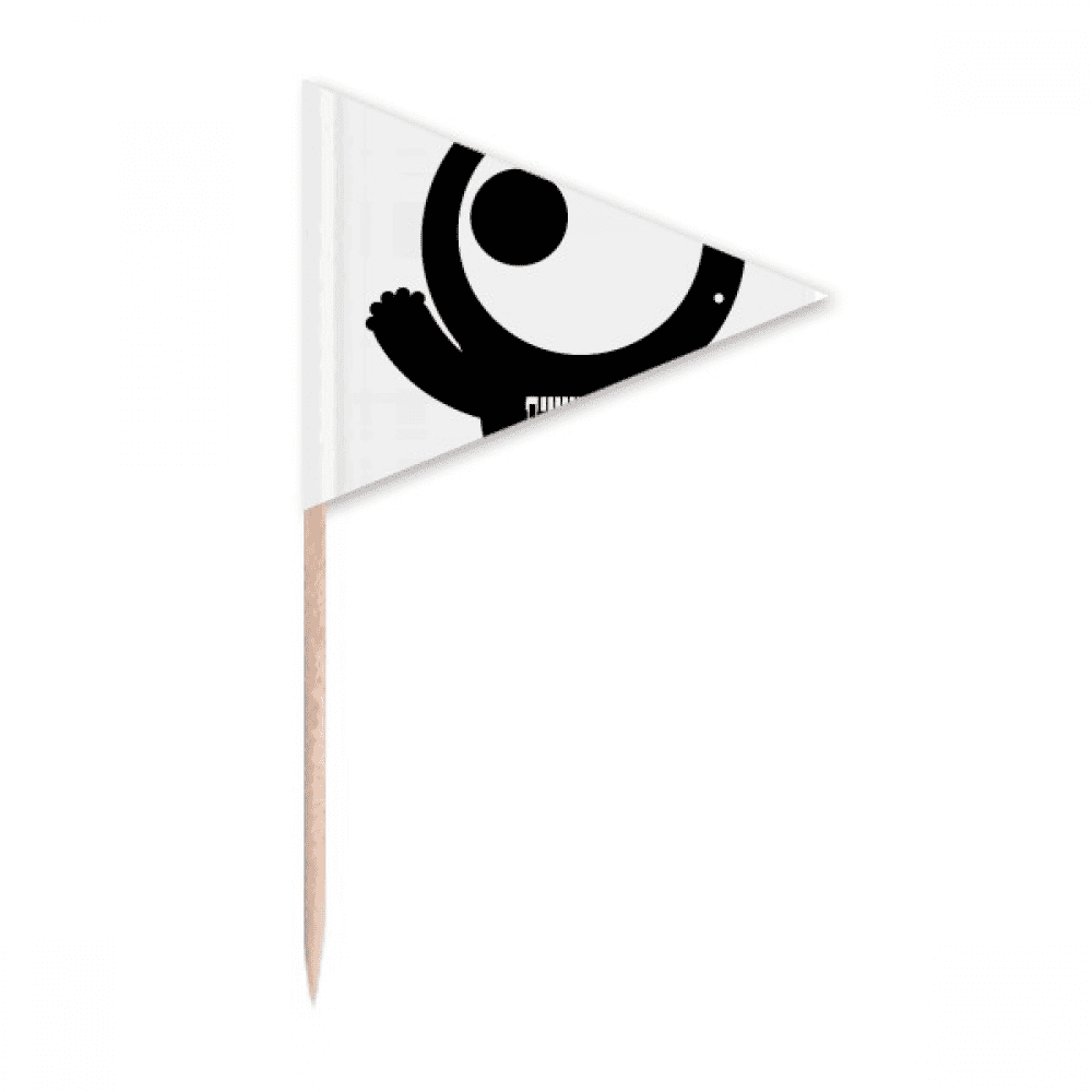 Universe Alien Monster Cyclops Alien Toothpick Triangle Cupcake Toppers ...