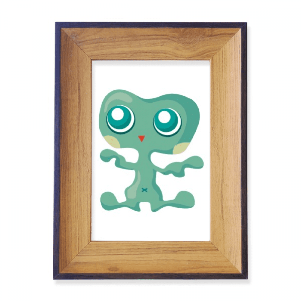 Universe Alien Monster Green Alien Photo Frame Exhibition Display Art ...