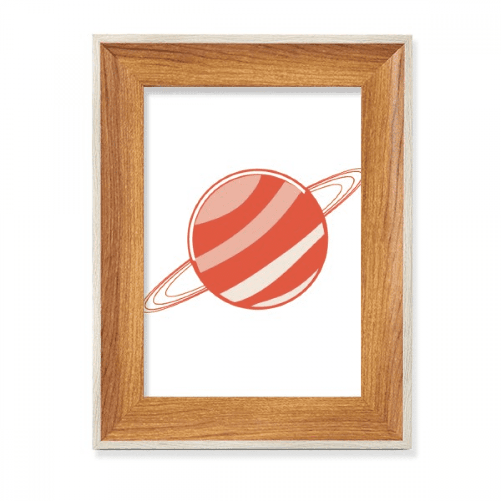 Universe Alien Monster Saturn Desktop Wooden Photo Frame Display ...